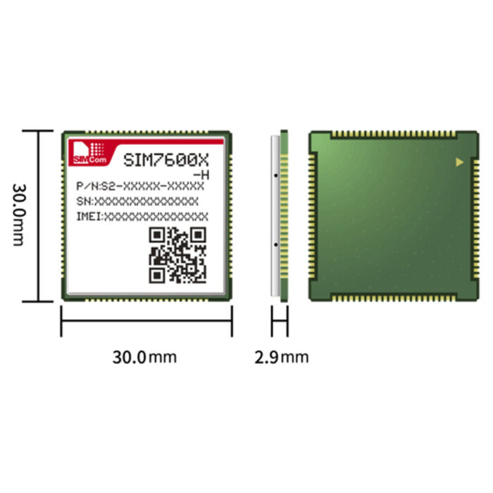 SIMCOM Wireless Solution SIM7600G-H-R2 (4G LTE CAT 4 Module) – NXM India